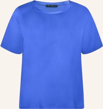 Betty Barclay Blusenshirt Aus Satin blau