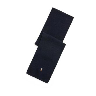 Polo Ralph Lauren &Eacute;charpe en laine - Homme - Accessoires - Bleu - Taille: ONE Size