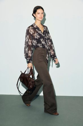 Gerard Darel Jean flare - ANNA - Marron