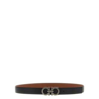 Ferragamo Homme, Accessoires, Multicolore, Taille: 105 CM Gancini Reversible Belt