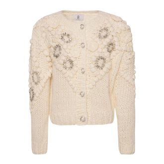 Fracomina Cardigan - - Knitwear - Damen - Wei&szlig; - XS