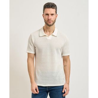 Guess Polo homme avec mini perforations