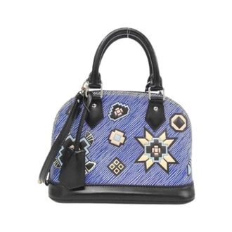 Louis Vuitton Pre-owned Alma BB Epi Denim Tasche - - Pre-owned - Damen - Blau - ONE SIZE