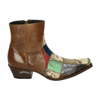 Sendra Braune Leder Herrenstiefel - - Shoes - Herren - Braun - 46 EU