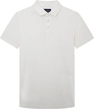 Hackett Herren GMD Pique Ss Polohemd, Natur, M