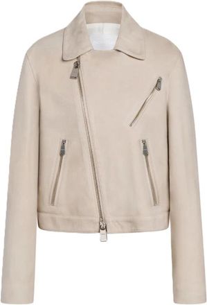 Dondup Femme, Vestes, Beige, Taille: 40 FR Chiodo Jacket