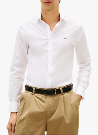 Tommy Hilfiger Chemise droite en coton organique