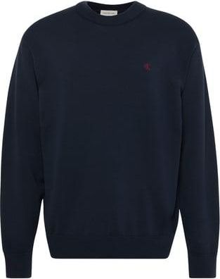 Calvin Klein Pull droit col rond en coton