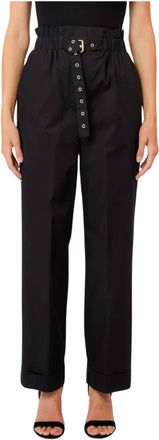 Liu Jo Femme, Pantalons, Noir, Taille: 40 FR Pants