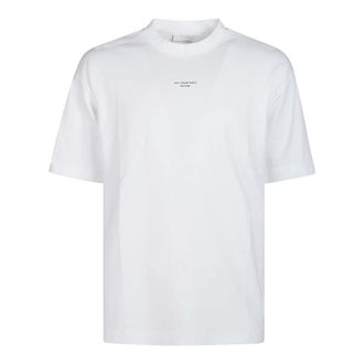 Dr&ocirc;le de Monsieur Classic Slogan T-Shirt - - Tops - Herren - Wei&szlig; - S