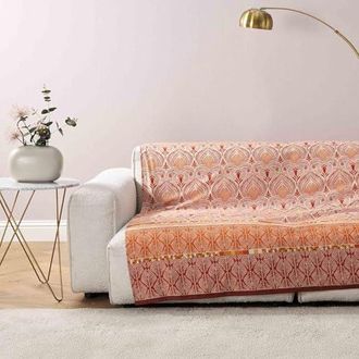 Bassetti Nairobi Granfoulard-Tuch aus 100% Baumwolle in der Farbe ROT R1 Ma&szlig;e: 350x270 cm - 9332331