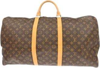 Louis Vuitton unisex, Pre-owned, Brun, Taille: ONE Size Sac Keepall Pre-owned