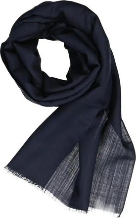 Boggi Milano Herren Schal blau Seide