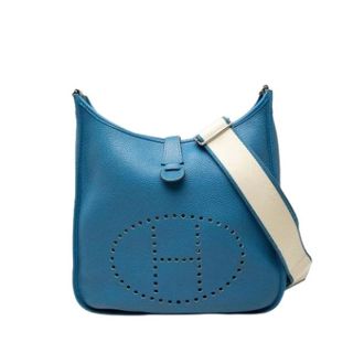 Herm&egrave;s Pre-owned Evelyne III Umh&auml;ngetasche - - Pre-owned - Damen - Blau - ONE SIZE