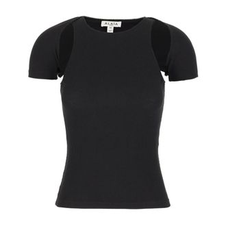 Alaia Damen, Oberteile, Schwarzk, 2XSGr&ouml;&szlig;e