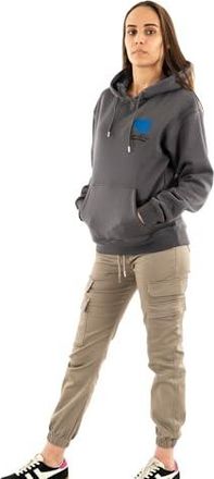 Project X Paris Sweat à Capuche broderie Cold hearts Anthracite XS