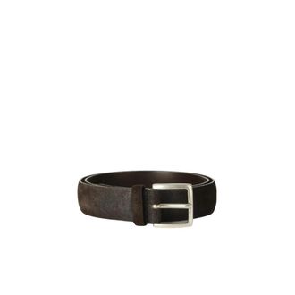 Orciani Cloudy Suede G&uuml;rtel - - Accessories - Herren - Braun - 100 CM