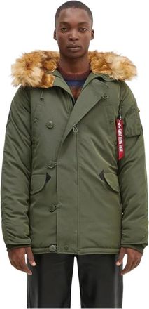 Alpha Industries Explorer Parka - Homme - Manteaux - Vert - Taille: S