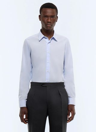 Fursac Chemise en popeline coton - Taille 37 - Homme