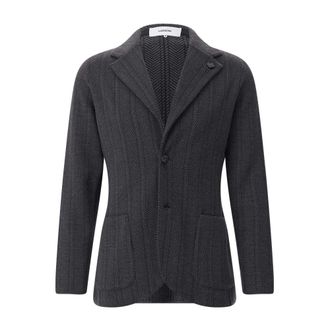 Lardini Blazer - - Jackets - Herren - Schwarzk - M