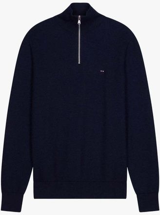 Eden Park Pull camionneur marine en coton