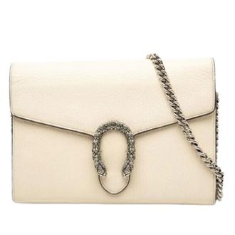 Gucci Sac bandouli&egrave;re Dionysus Pre-owned - Femme - Pre-owned - Beige - Taille: ONE Size