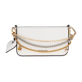 Michael Kors Femme, Sacs, Blanc, Taille: ONE Size Bryant Small Convertible Pochette