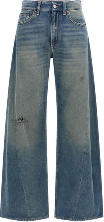 Maison Margiela Femme, Jeans, Bleu, Taille: W24 Jean en denim vieilli