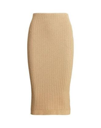 Ralph Lauren COTTON-BLEND CABLE-KNIT SKIRT