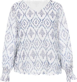 Usha Bluse Fashion Look