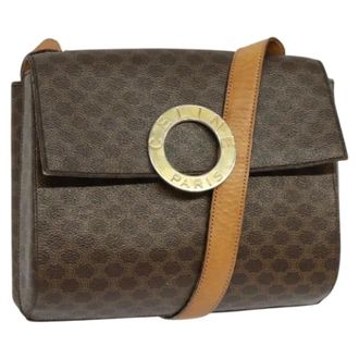 Celine Pre-owned Cuir sacs-celine - Femme - Pre-owned - Brun - Taille: ONE Size