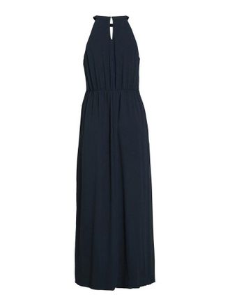Vila Midikleid VIMILINA HALTERNECK MAXI DRESS - NO