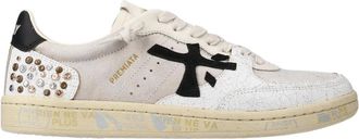 Premiata Femme, Chaussures, Blanc, Taille: 38 EU Bskt Clay D Baskets