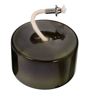 BESPORTBLE Glas &ouml;llampe Klein Transparent mit Baumwolldocht Stilvolle &Ouml;llicht Dekoration f&uuml;r Hochzeit und Zuhause Vielseitige Langlebige Glaslampe Einfach zu Rei