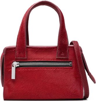 SAPIO mini sac cabas à poche zippée - Rouge
