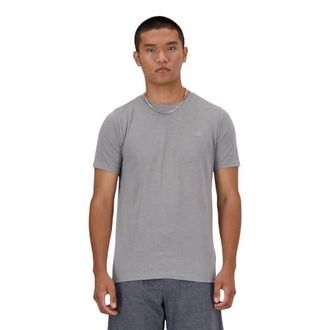 New Balance Sport Essentials Heathertech T-Shirt Chemise, Gris chin&eacute; athl&eacute;tique, XL Homme