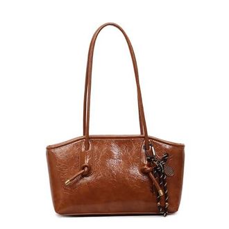 Generic Petit sac &agrave; main en cuir synth&eacute;tique avec poign&eacute;e sur le dessus, couleur unie, sac &agrave; main &agrave; bandouli&egrave;re, l&eacute;ger et vintage, pour femme, travail, voyage