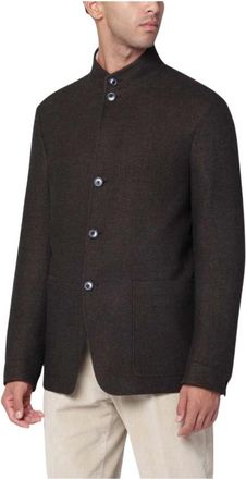 Ermenegildo Zegna Homme, Vestes, Brun, Taille: M Manteau léger