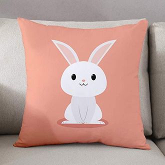 Bonamaison Le Jardin du Lin Zierkissenhüllen, Mehrfarbig, 45x45