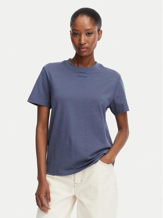 Calvin Klein T-Shirt 20s Classic Logo LV147C857G Blau Regular Fit