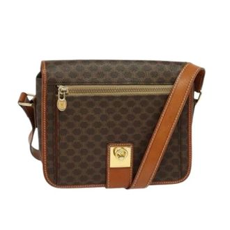 Celine Pre-owned Sac bandouli&egrave;re vintage macadam - Femme - Pre-owned - Brun - Taille: ONE Size