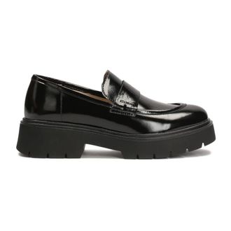 Kazar Femme, Chaussures, Noir, Taille: 38 EU Chaussures plates sur une semelle crant&eacute;e