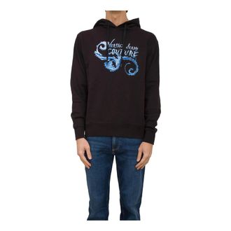 Versace Jeans Couture Stylischer Sweatshirt f&uuml;r M&auml;nner und Frauen - - Sweatshirts & Hoodies - Herren - Schwarzk - XL