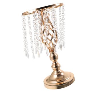 DOITOOL Kerzenhalter Aus Metall Dekorative Metallvase Für Tischdekoration Blumenständer Aus Metall Für Hochzeiten Filigraner Kerzenhalter Für Zuhause