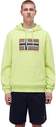 Napapijri Sweat &agrave; Capuche Bemiles, Jaune ENSOLEILL&Eacute;, L