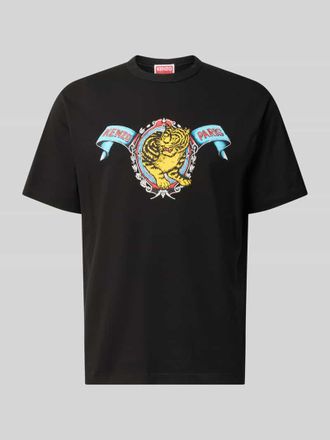 Kenzo Regular Fit T-Shirt aus reiner Baumwolle