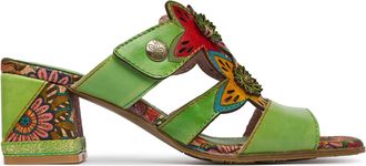 Laura Vita Pantoletten Laura Vita Jacqueso 09 Gr&uuml;n