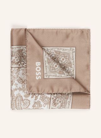 HUGO BOSS Einstecktuch beige