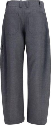 Brunello Cucinelli Barrel Cargo Pants - Gray