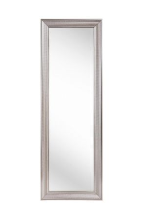 Xora Wandspiegel, Silber, Glas, rechteckig, 50x150x4 cm, senkrecht und waagrecht montierbar, Ganzk&ouml;rperspiegel, Spiegel, Wandspiegel